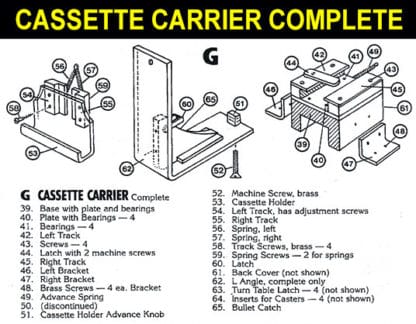 Pigg-O-Stat - Cassette Carrier (Complete) - Cassette Carrier ...