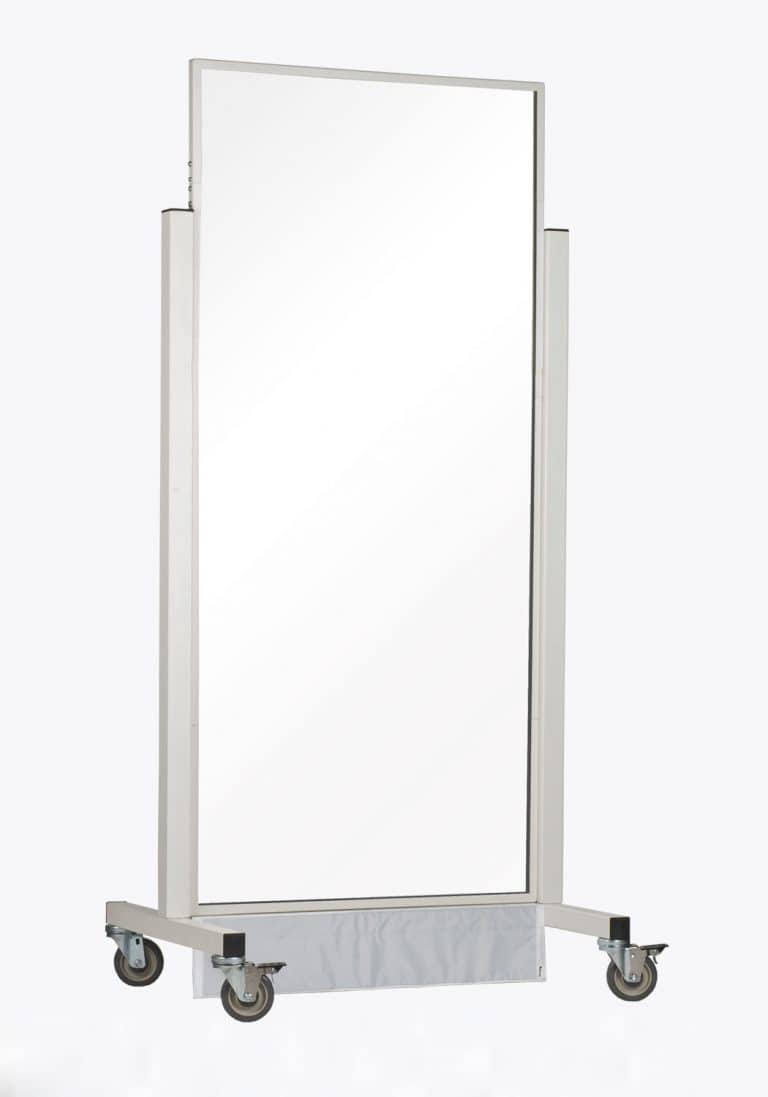 Large Window X-ray Mobile Barrier - CMX Medical Imaging